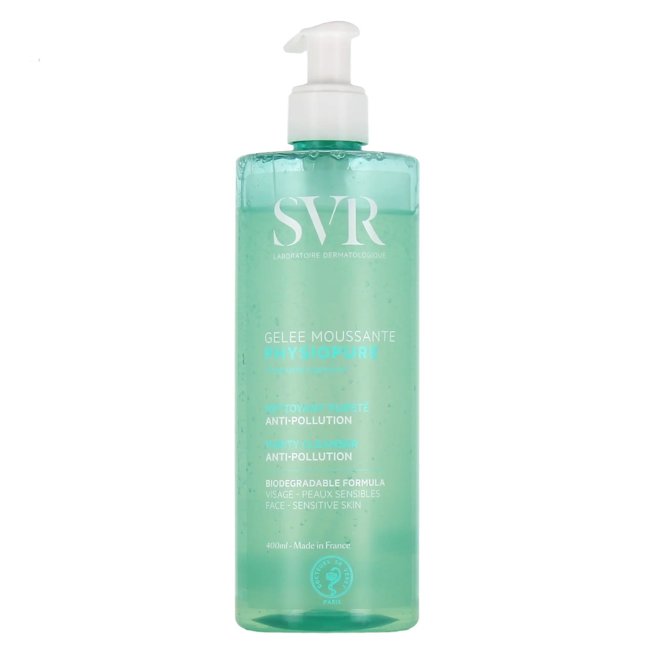 Svr Physiopure Gelée Moussante Nettoyant Anti Pollution 400ml