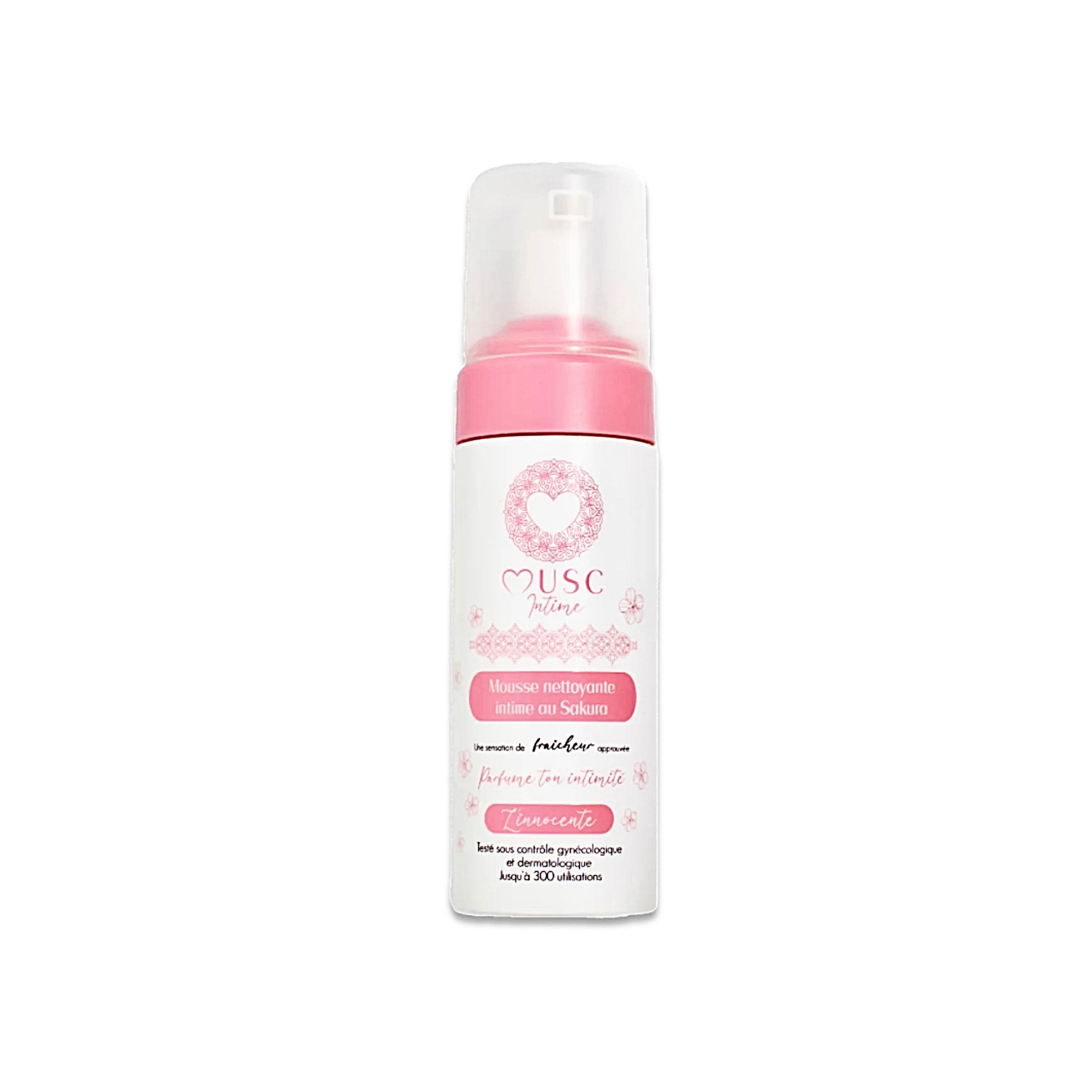 MUSC INTIME Mousse Nettoyante intime au Sakura 150 ml – Lariboisière Shop